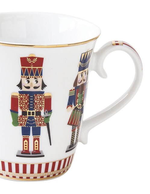 Vajilla N Narrative nutcracker de porcelana para 4 personas 3