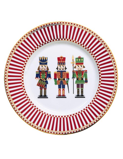 Vajilla N Narrative nutcracker de porcelana para 4 personas 8