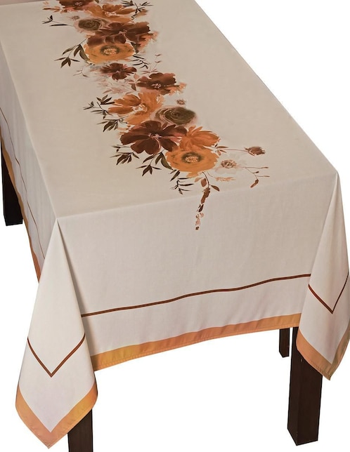 Mantel rectangular de poliéster Vianney 1