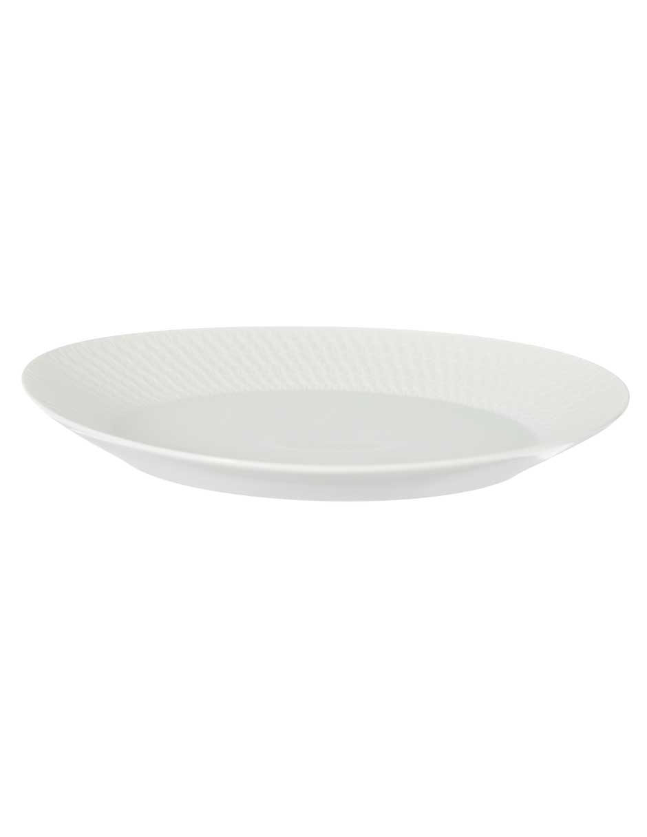 Platón Bernardaud G Twist de porcelana